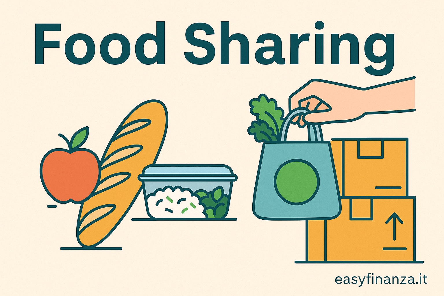 Food sharing: cos'è e come funziona?
